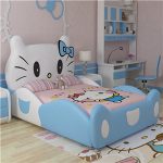 Hello kitty children’s bed princess kids bed